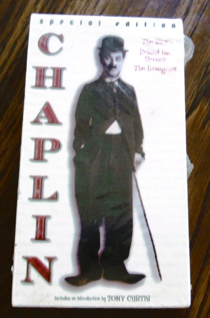 CHAPLIN : SPECIAL Edition (VHS 2000 FLAMBANT NEUF) Tony Curtis Intro ...