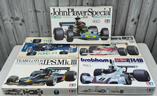 5 X TAMIYA 1/12 F1 Model Kit Boxes inc Broken Models Spares Repairs ...
