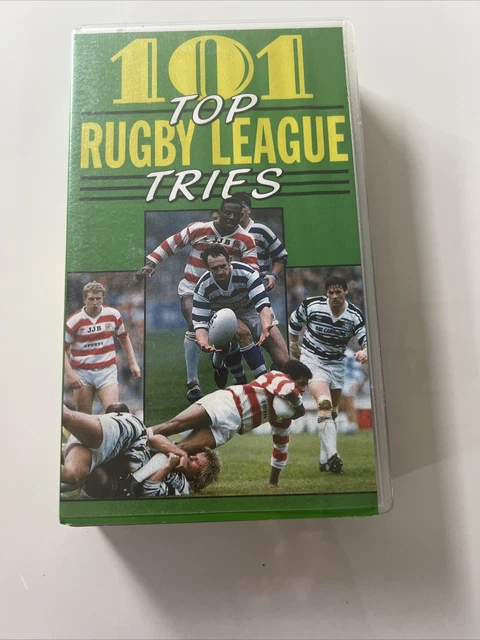 1989 BBC 101 Top Rugby League Tries With Eddie Wearing - VHS Cassette ...
