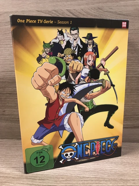 ONE PIECE ANIME TV-Serie - Box 1 Season 1 (Episoden 1-30) 5 DVDs #B11 ...