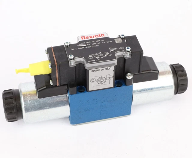 BOSCH REXROTH R978896206 Hydraulic Directional Control Valve, 24VDC ...