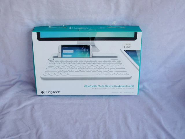 LOGITECH BLUETOOTH MULTI-DEVICE Keyboard k480. Windows, Mac, Android ... LOGITECH BLUETOOTH MULTI-DEVICE Keyboard k480. Windows, Mac, Android ...