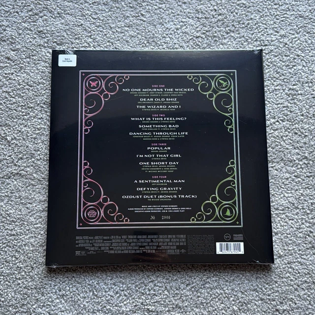 WICKED MOVIE (2024 Soundtrack) RSD 2025 Exclusive Vinyl $800.00 ...