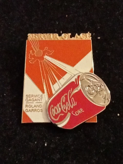 PIN'S ROLAND GARROS 94 Coca-Cola Double Moule EUR 18,90 - PicClick FR