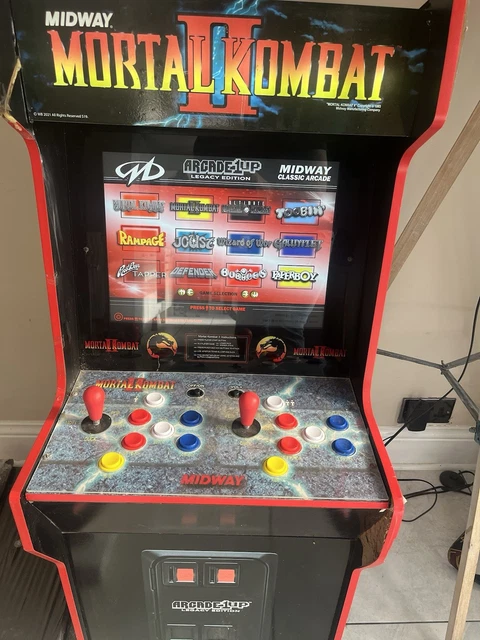 ARCADE 1UP MORTAL Kombat 2 Arcade Machine With 12 Games £135.91 - PicClick UK