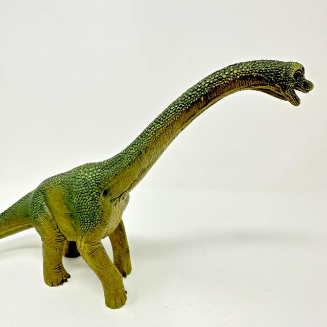 SCHLEICH BRACHIOSAURUS DINOSAUR Figure Long neck 13” Prehistoric 2016 £ ...