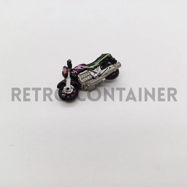 VINTAGE GALOOB MICRO MACHINES - BMW K100 Black Green Pink Motorcycle ...