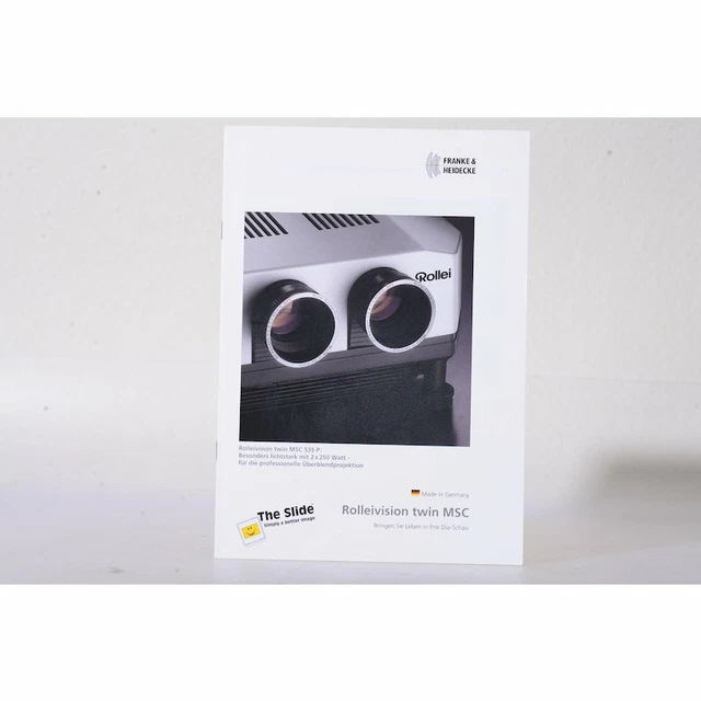 ROLLEI ROLLEIVISION DOUBLE Msc Brochure / Prospekt/Livret/Leaflet ...