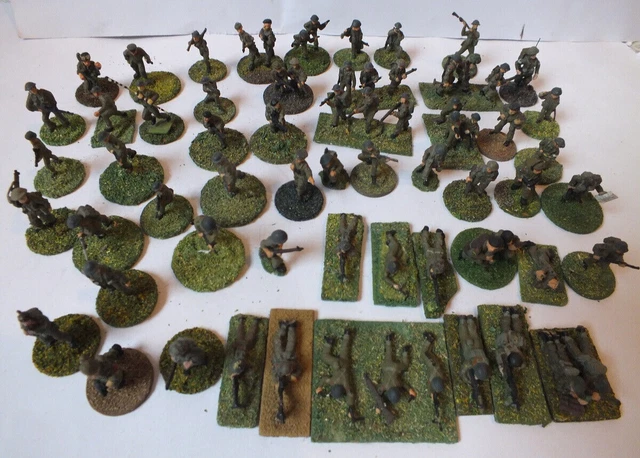 70 20MM SCALE WW2/ Op. Overlord British Infantry for wargaming *Well ...