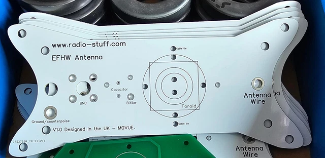 PORTABLE END FED Half Wave (EFHW) antenna kit BNC SOTA POTA £25.95 ...