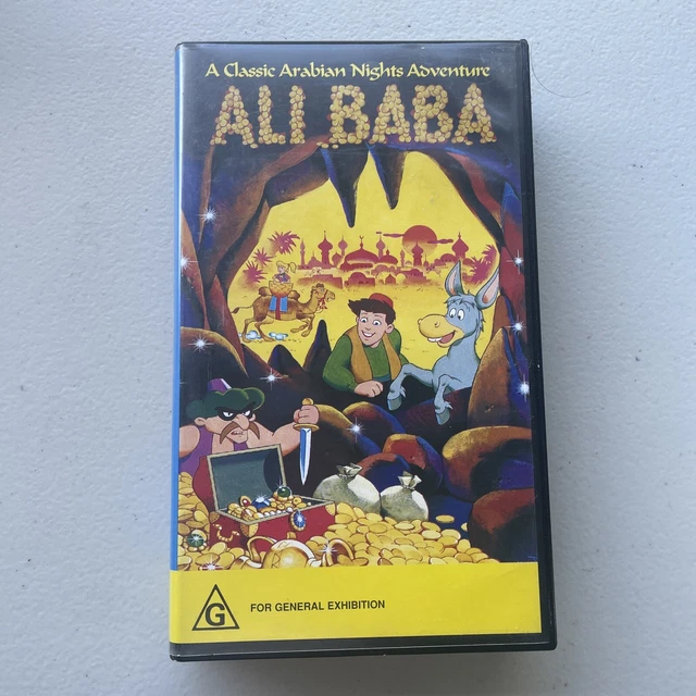 ALI BABA R4 - VHS Video Tape Cassette - A Classic Arabian Nights ...