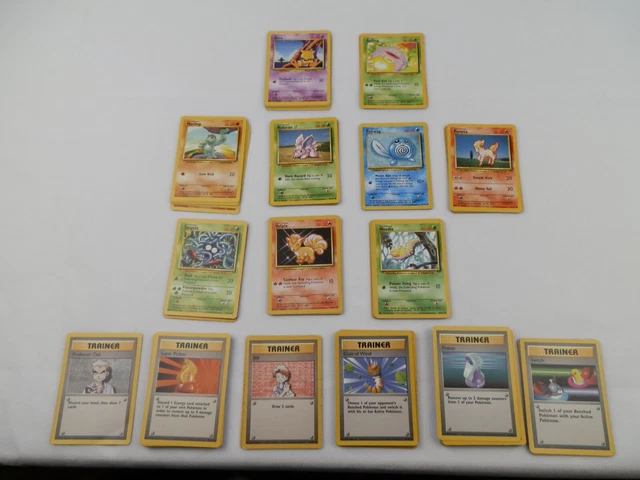 ORIGINAL WOTC POKÉMON Base Ensemble 15/102 Pièce Complet Pack Multiples ...