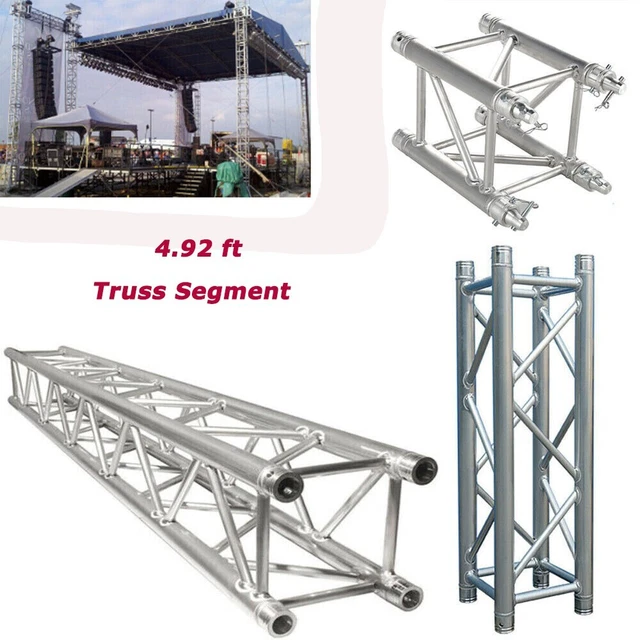 4.92FT(1.5 M) SQUARE Alumnum Truss Segment for Pro Audio Lithting 11.4 ...