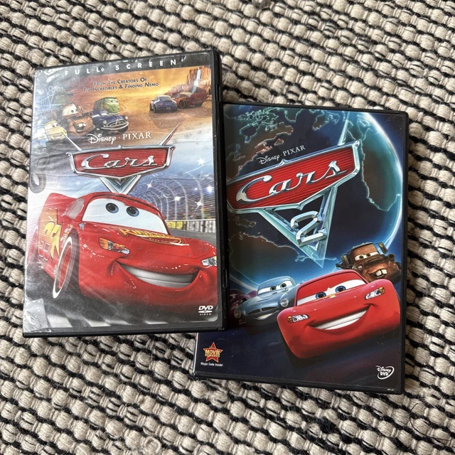 DISNEY PIXAR CARS 1 & 2 DVD Movies Bundle Set £4.46 - PicClick UK