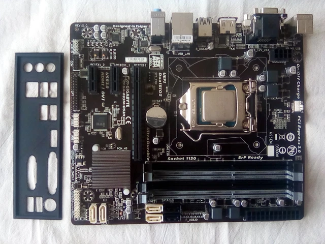 GIGABYTE GA-B85M-DS3H SOCKET 1150 £58.94 - PicClick UK