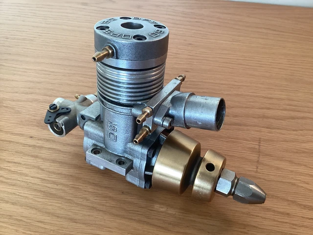 ITALIAN OPS 60 (10cc) ABC RIFE 2 Stroke Nitro Marine Engine RC Model ...