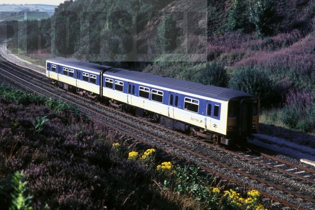 35MM SLIDE BR British Rail DMU Class 150 150218 Buxworth 1989 Original ...