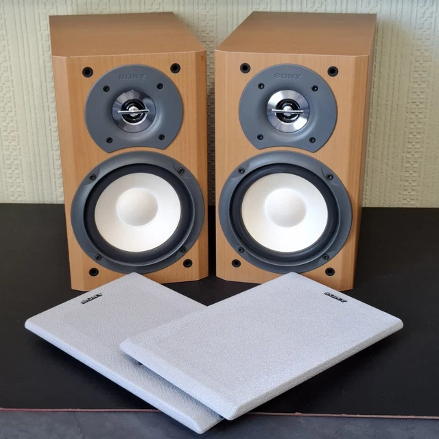 SONY SS-CCP500 BOOKSHELF Speakers 6 Ohms - Sound Really Good - SEE ...