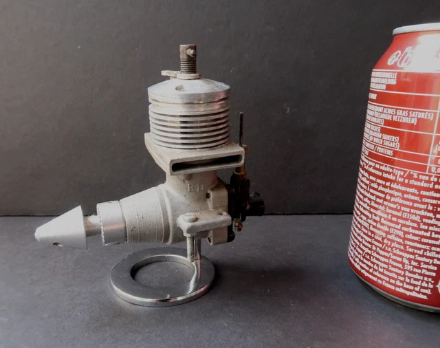 VINTAGE 1969 MADE in England Vintage Model Engine Ed Super Racer 246 RC ...