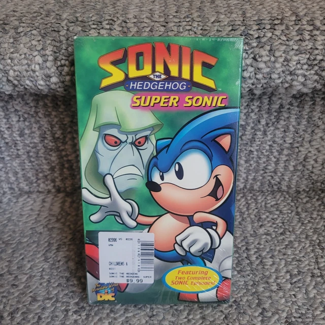 SONIC THE HEDGEHOG Super Sonic VHS tape Brand New Sealed £27.54 ...