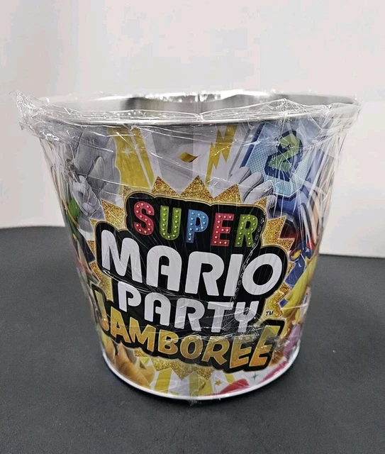 SUPER MARIO PARTY Jamboree Target Exclusive Popcorn Bucket Tin Only £23 ...
