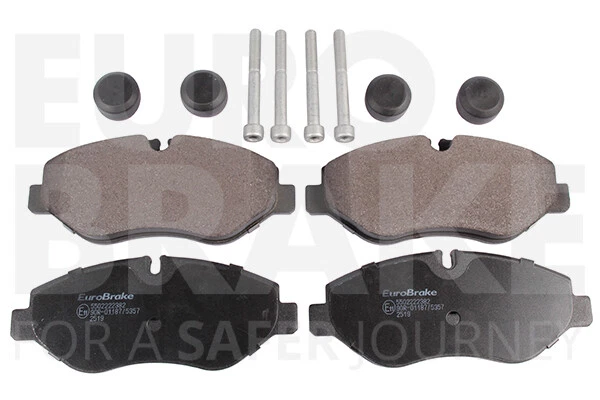 EUROBRAKE PLAQUETTES DE Frein Pour Iveco Daily IV Pritsche/Fahrgestell ...
