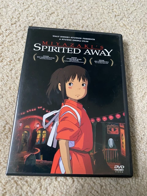 STUDIO GHIBLI SPIRITED Away DVD Hayao Miyazaki 2 Disc edition US NTSC ...