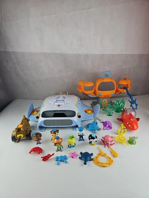 OCTONAUTS MASSIVE BUNDLE Playset, Gups. Personaggi, Suoni Cbeebies ...