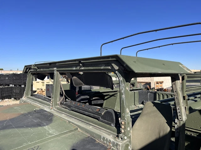 M998 HMMWV HUMVEE M1152 2 Man Hard Top And Windshield Frame $1,200.00 ...