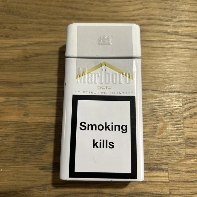 LIMITED EDITION MARLBORO Gold Cigarette Tin 10s (Empty) £16.50 ...