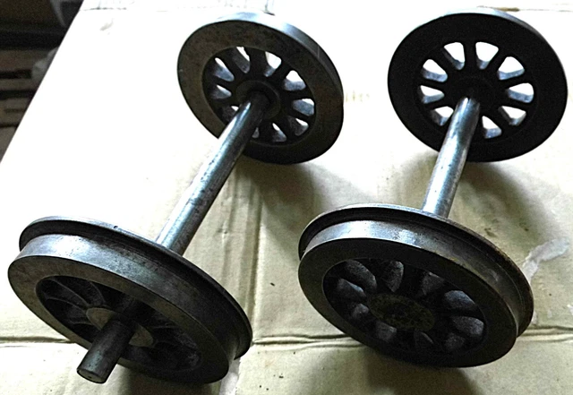 5 INCH GAUGE 5" Live Steam Locomotive 2 Pairs Machined Wheel Castings 3 ...