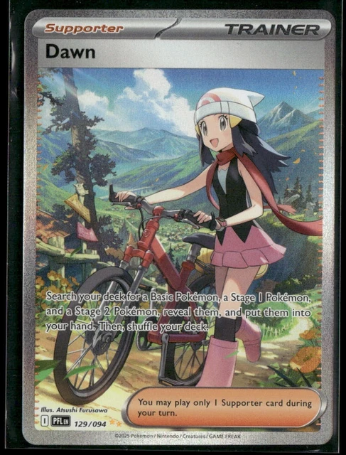 2025 POKÉMON DAWN 129/094 Phantasmal Flames Holo SIR £2.22 - PicClick UK