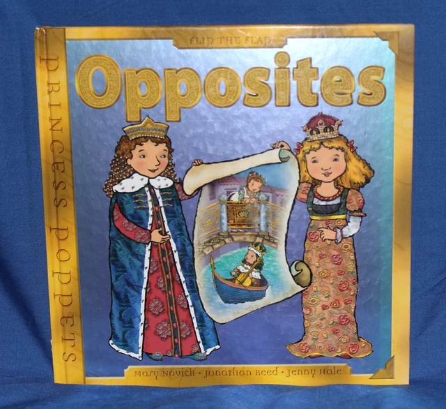 PRINCESS POPPETS OPPOSITES Mary Novick Jonathan Reed Jenny Hale Flip ...