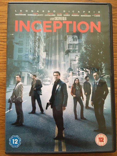 INCEPTION DVD (2010) Leonardo DiCaprio, Nolan (DIR) cert 12 £2.29 ...