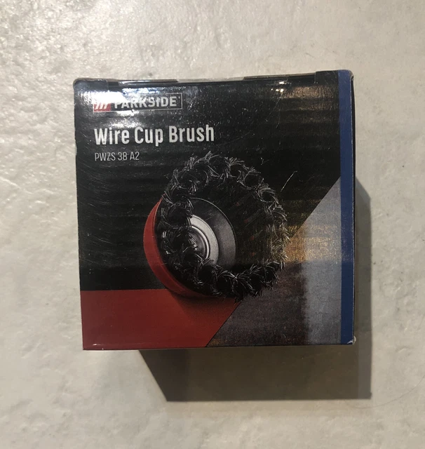 PARKSIDE WIRE CUP Brush 75mm M14- removes rust paint PWSZS 38 B3 / PTBG ...