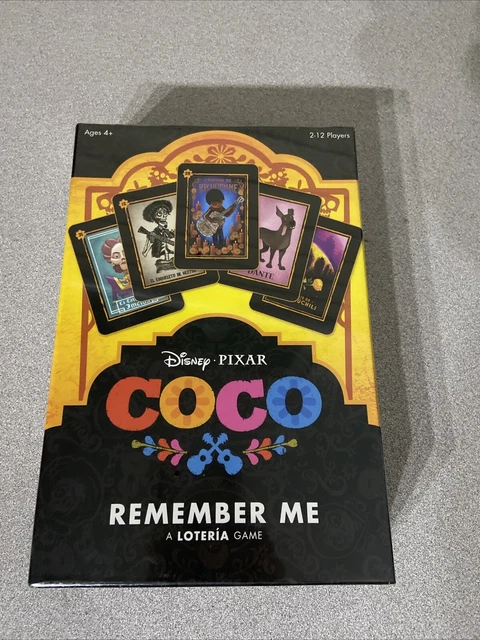 DISNEY COCO LOTERIA Remember Me Card Game Usaopoly Pixar Board *New ...