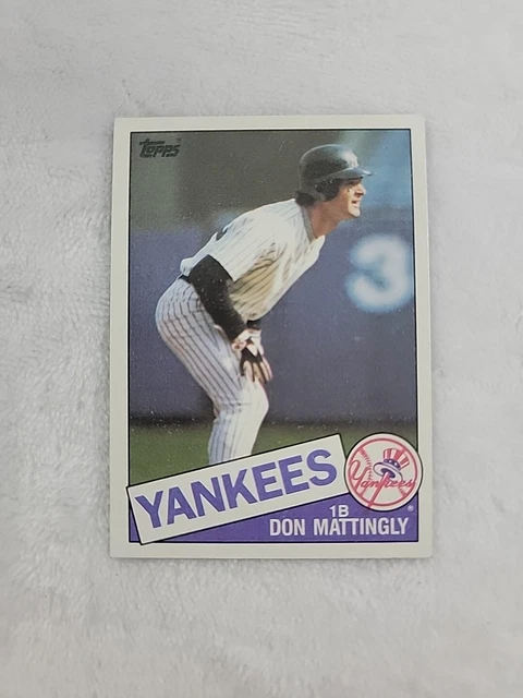 1985 TOPPS DON Mattingly #665 Yankees de New York EUR 2,23 - PicClick FR