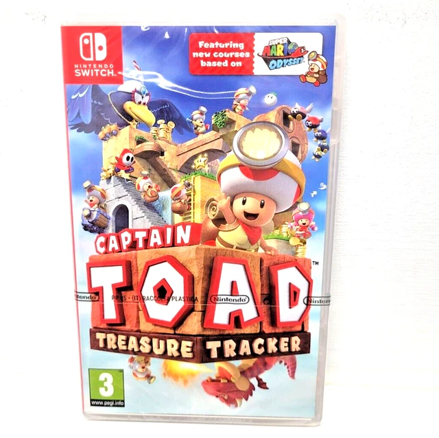 NINTENDO SWITCH CAPITÁN Sapo Tesoro Tracker Niños Plataforma Juego ...