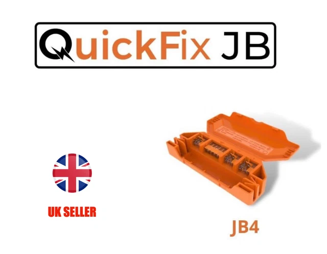 QUICKFIX-JB 4 JUNCTION Box with or without connectors £3.99 - PicClick UK