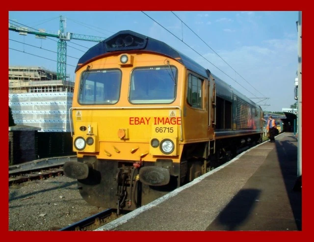 PHOTO CLASS 66 Loco No 66715 (2) £1.65 - PicClick UK