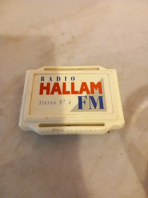 VINTAGE NOVELTY RADIO HALLAM F.M Very Rare Item £25.99 - PicClick UK