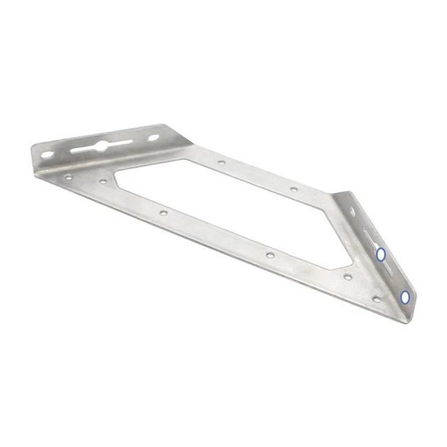 STAINLESS STEEL CORNER Code Bracket/Angle Code Shelf Support Fastener ...