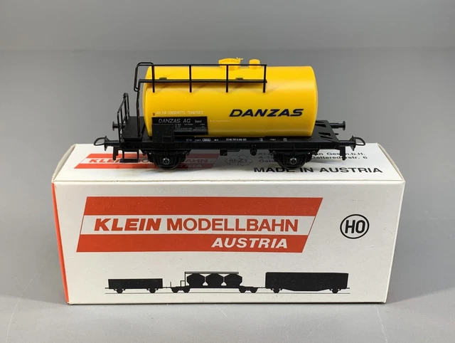 H0 KLEIN MODELLBAHN Kesselwagen DB DANZAS SeSe11/95 NEM DC OVP / 3 H ...