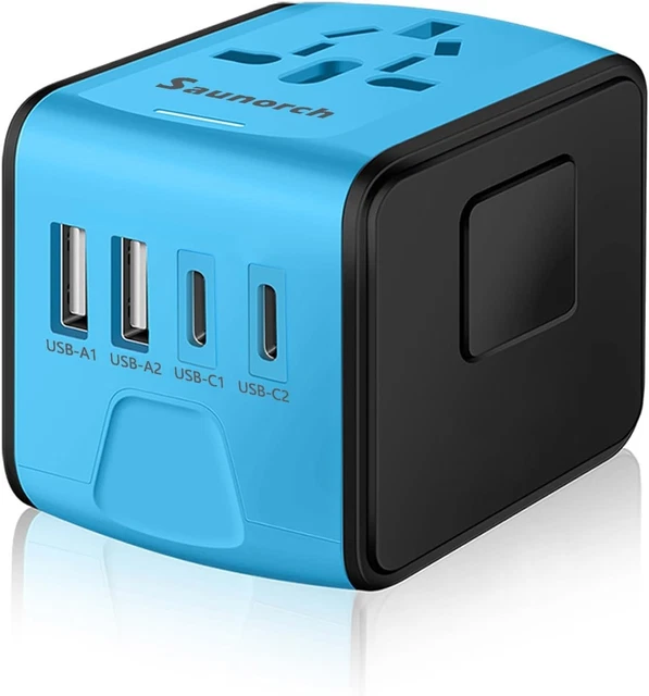TRAVEL ADAPTER WORLDWIDE, Universal International Power Plug Adapter W ...