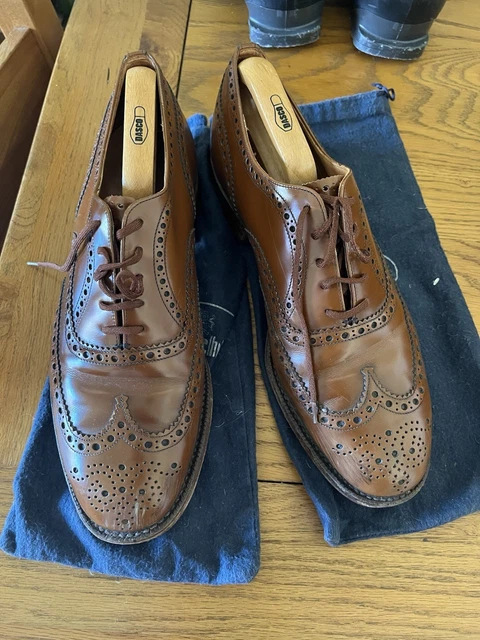 CHURCH'S BROGUES MEN'S Leather Shoes, Brown Tan £104.72 - PicClick UK