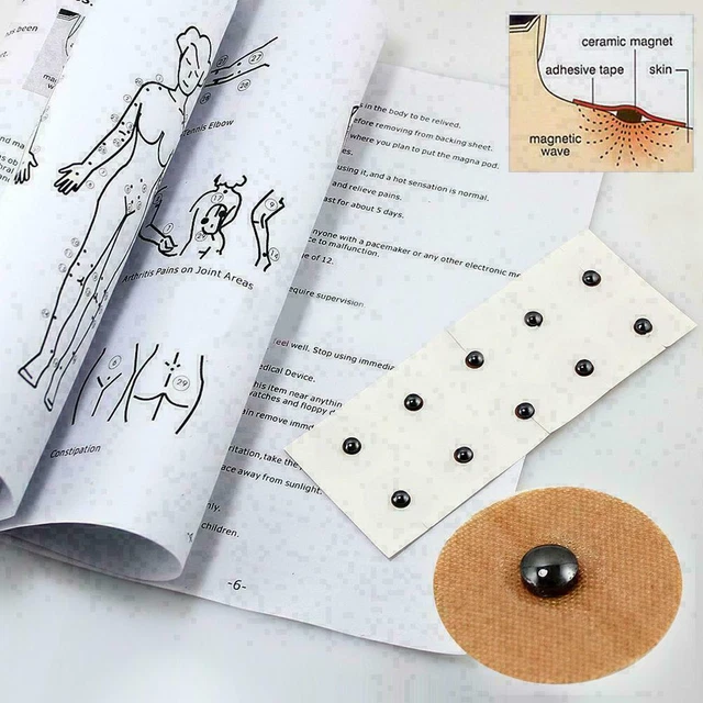 1 PATCH IONICS Health Magnetic Hand Acupuncture Therapy K5O6 Relief ...