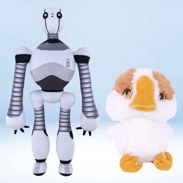 THE WILD ROBOT Roz Figure Plush Doll Anime Movie Collection Toys Doll ...