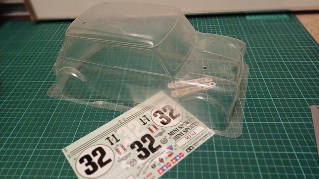 TAMIYA MINI COOPER bodyshell shell for m01 m03 m05 m chassis body ...