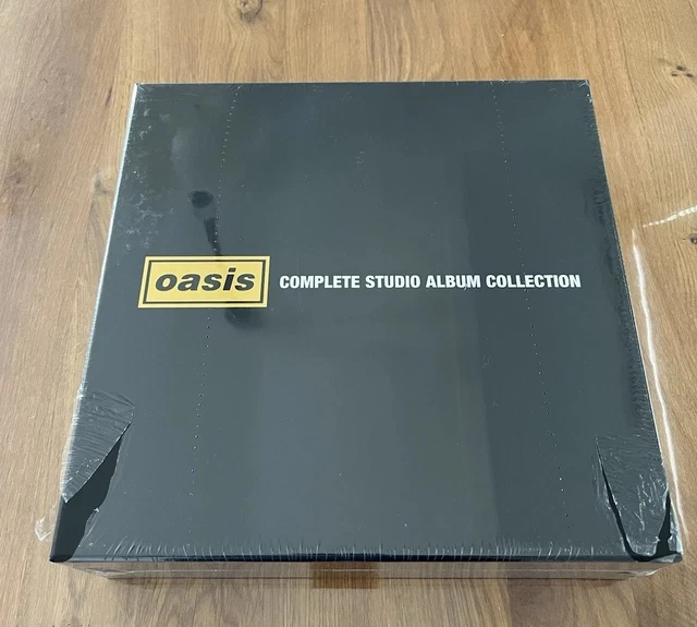 OASIS - COMPLETE Studio Album Collection (Exclusive Gold Vinyl Box Set ...