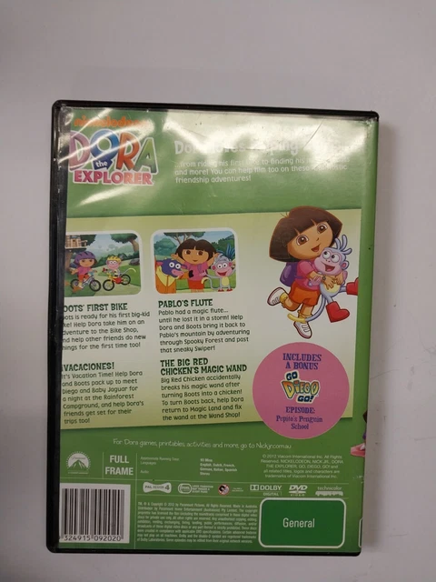 KIDS DVD DORA the Explorer First Bike nickelodeon rated G ad464 £4.63 ...